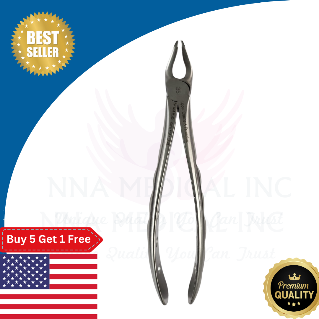 Dental Extraction Forceps 35 – Precision Instrument for Effective Tooth Extraction NNA Medical ...